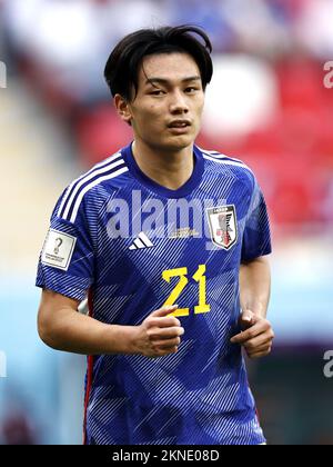 AL-RAYYAN Ayase Ueda of Japan during the FIFA World Cup Qatar 2022 ...