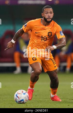 Memphis Depay of Netherlands during the FIFA World Cup 2026, Qualifiers ...