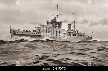 Royal Navy guns from a British warship, on display at the Explosion ...
