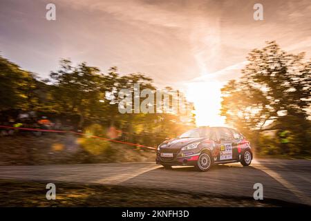 69 CAPELLI Thomas, HAMEL Juliette, PEUGEOT 208 VTI R2, action during ...