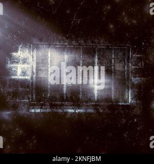 Creepy photo of the abandoned, haunted hospital Stock Photo - Alamy