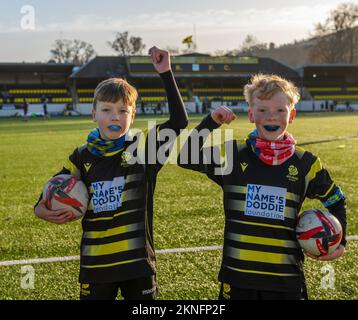 Melrose, Scotland, UK. 27th November 2022 Melrose Rugby Club, Melrose ...