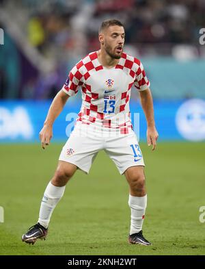 Croatia’s Nikola Vlasic during the FIFA World Cup Round of Sixteen ...