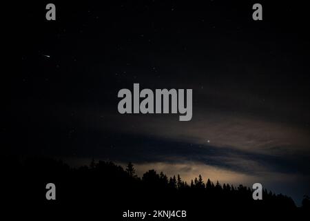 A long exposure shot of the mesmerizing starry night sky - great for a ...