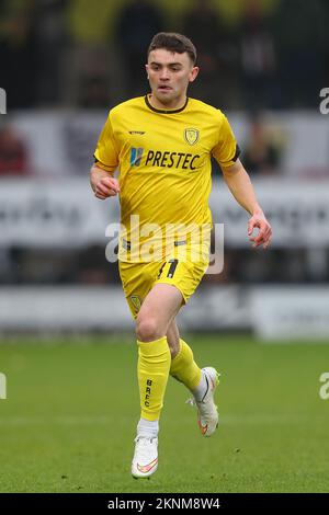 Jonny Smith #11 of Burton Albion in action during the Emirates FA Cup ...