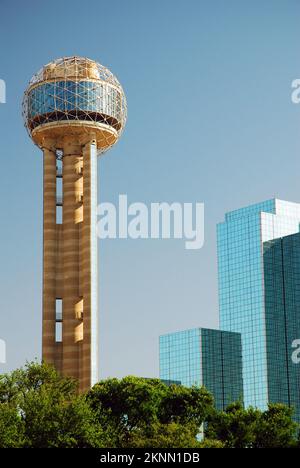 architectural tower landmark. tower in dallas university campus outdoor ...