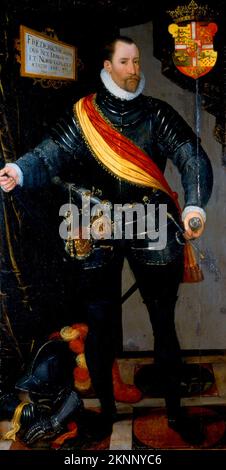 A historical artwork from Denmark and Norway, focusing on Christian IV ...