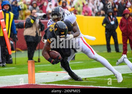 November 27, 2022: Washington Commanders running back Brian Robinson Jr ...