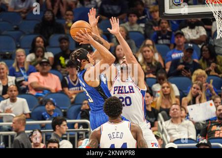 Orlando Magic guard R.J. Hampton (13) in the first half of an NBA ...