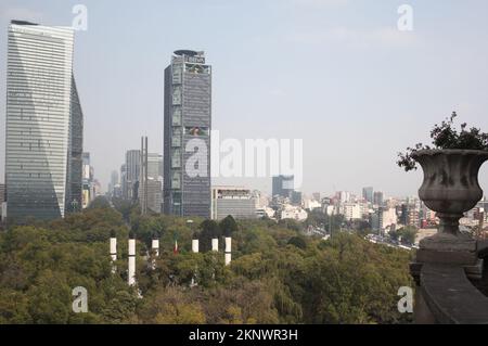 Views from Chapultepec Castle Stock Photo - Alamy