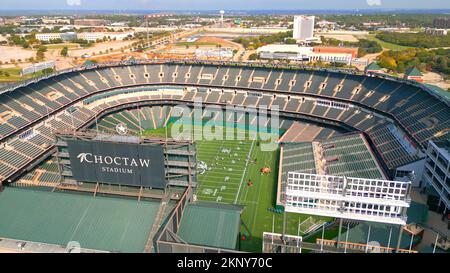 Choctaw Football stadium in Arlington from above - ARLINGTON, UNITED ...