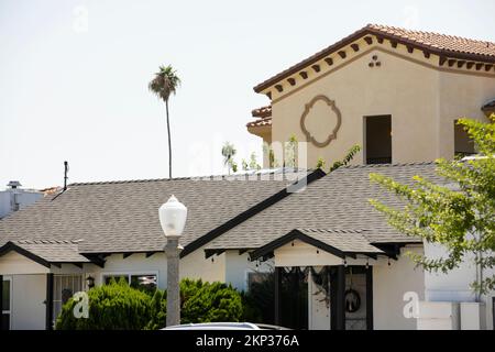 Morning view of downtown Colton, California, USA Stock Photo - Alamy