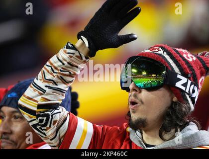 Kansas City, Missouri, USA. NOV 27, 2022: Kansas City Chiefs wide ...