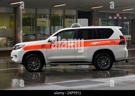 Police car Zurich Cantonal Police, Switzerland, Europe Stock Photo - Alamy