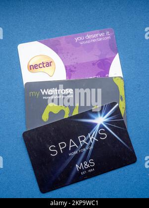 Marks and Spencer Sparks card, a store loyalty scheme, with money off ...