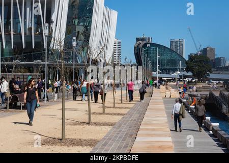 Sydney, Australia, 11th October, 2022. General views of the Barangaroo ...