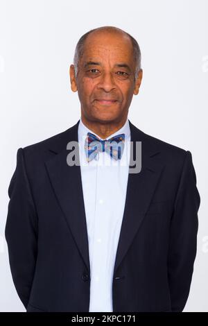 Sir Ken Olisa, Lord Lieutenant of Greater London, makes a speech before ...