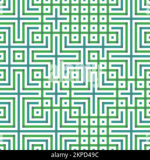 Abstract line maze generative art background art illustration Stock ...