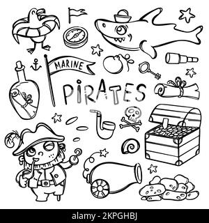 Sea Pirate. One-legged Marine sailor. Portrait of the seaman hook ...