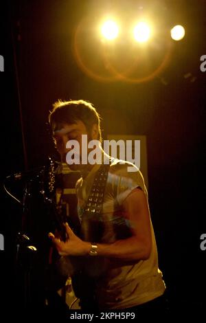 Jared Swilley, singer and bassist with alternative rock band The Black ...