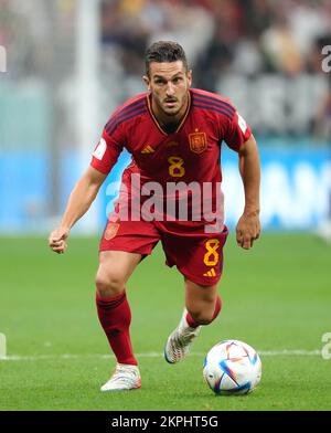 Doha -Qatar November 27, 2022,Fifa world cup Qatar Spain and Germany at ...