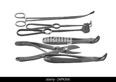 Surgical equipment from World War 1 Stock Photo - Alamy