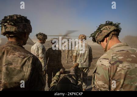 Soldiers assigned to Charlie Company, 526th Brigade Support Battalion ...