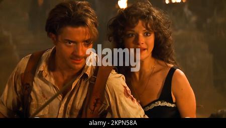 BRENDAN FRASER in THE MUMMY (1999), directed by STEPHEN SOMMERS. Credit ...