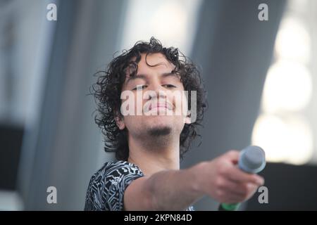 August 2013, Mississauga, Ontario, Canada. --- Lead singer Sups of the ...