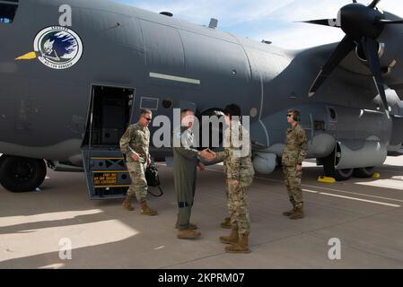 An AC-130H from the 16th Special Operations Squadron "Heavy Metal ...
