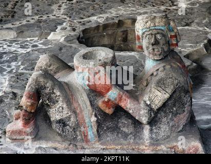 Mexico, Mexico City, Aztec Chacmool, Sculpture, Templo Mayor, Great ...