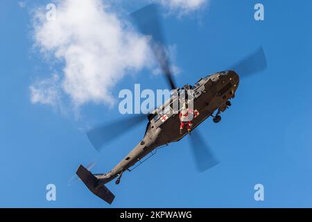 The Boise Fire Department conducted hoist training with the Idaho Army ...