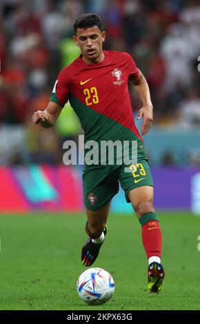 Matheus. Nunes of Portugal during the FIFA World Cup Qatar 2022 match ...