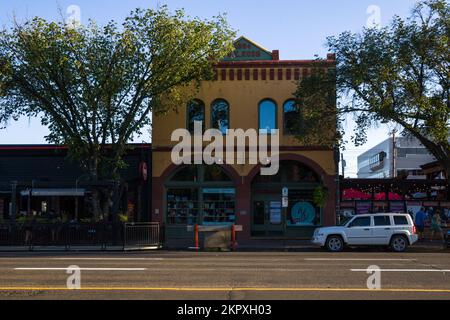 Edmonton Stratchona historical district Stock Photo - Alamy