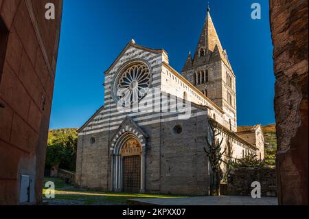 The ancient Basilica dedicated to the Fieschi Family situated in ...