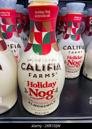 Whole Foods holiday nogs are available at 63 Madison Avenue in New York ...