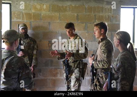 U.S. Airmen from the 822nd Base Defense Squadron, 820th Base Defense ...