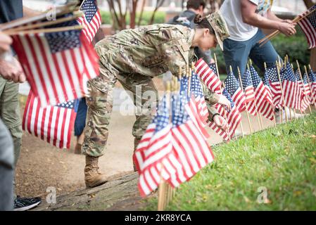 Clemson University Air Force ROTC cadet Brittney McKeone, a senior ...