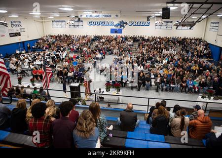The rural town of Firth held a large Veteran’s Day assembly in Eastern ...