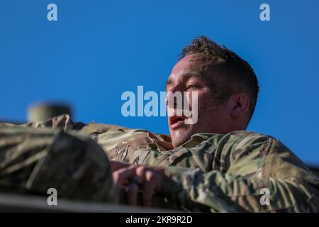 U.S. Army Staff Sgt. Timothy Horan, an aircraft powertrain repairer ...