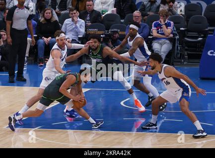 Minnesota Timberwolves guard Bryn Forbes in the first half of an NBA ...