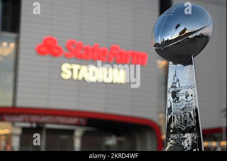 A general overall view of State Farm Stadium, the site of the CFP ...