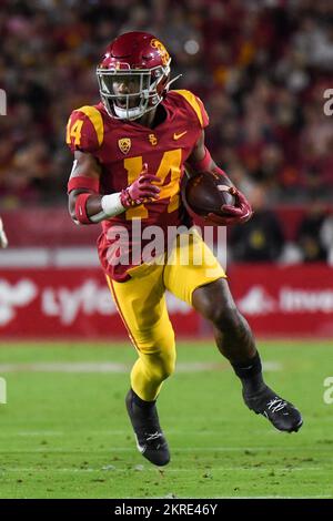 Southern California running back Raleek Brown (14) scores during the ...