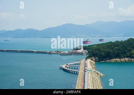 Landscape of Yeosu, South Jeolla Province, Korea Stock Photo - Alamy