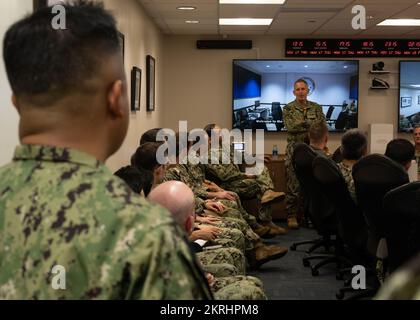 Rear Adm. Michael Vernazza, commander Naval Information Warfighting ...
