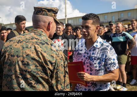 U.S. Marine Corps Col. Christopher Haar, the commanding officer of ...