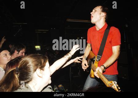 The Ordinary Boys at The Welsh Club in Cardiff, October 19 2004 ...