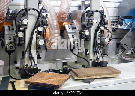 Workshop for the production of particle boards, manufacture of ...