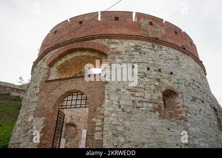 Rudno, Poland - September 16, 2022: Tenczyn Castle, a medieval castle ...