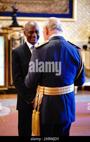 Gary Bennett, Patron of Show Racism The Red Card, after being made a ...